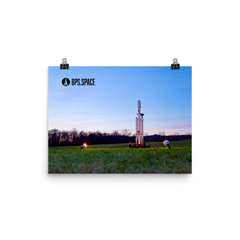Falcon Heavy Model - Prelaunch – BPS.Space