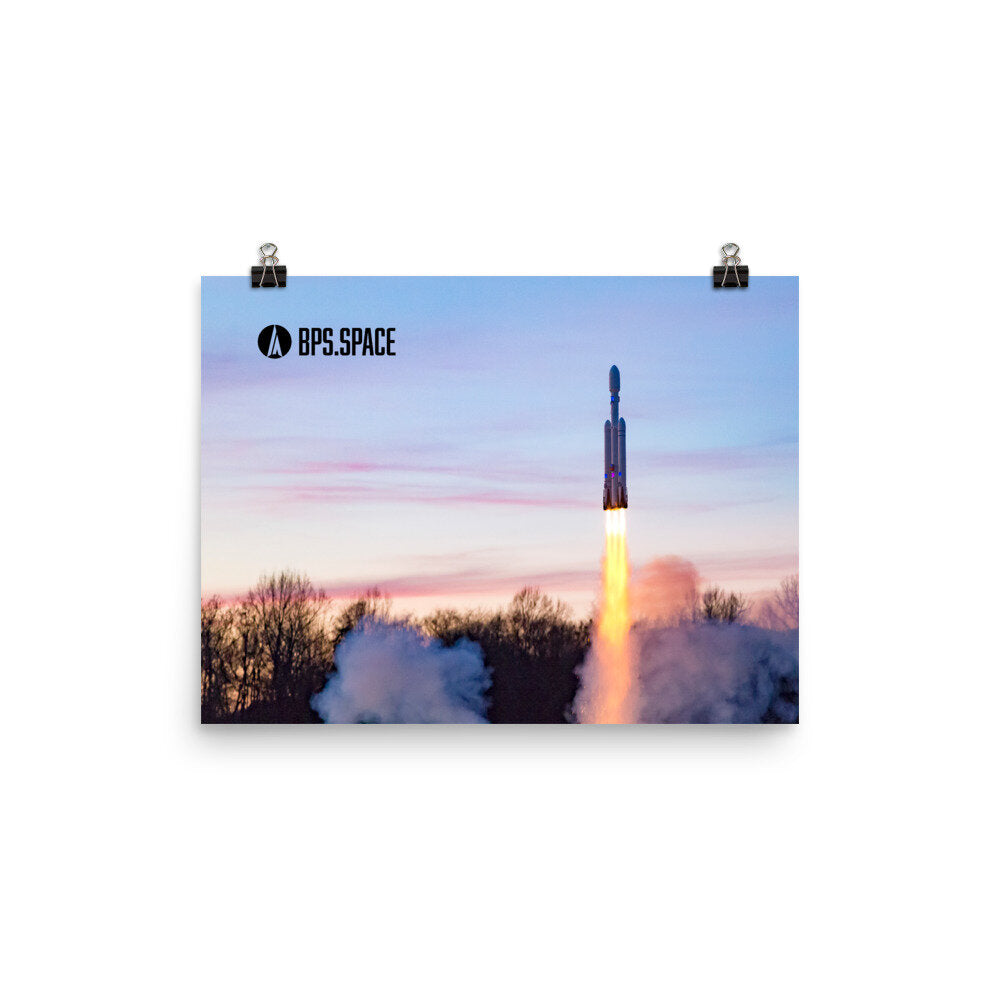 Falcon Heavy Model - Inflight – BPS.Space